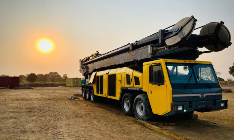 Company owned drilling rig - Helium One Global